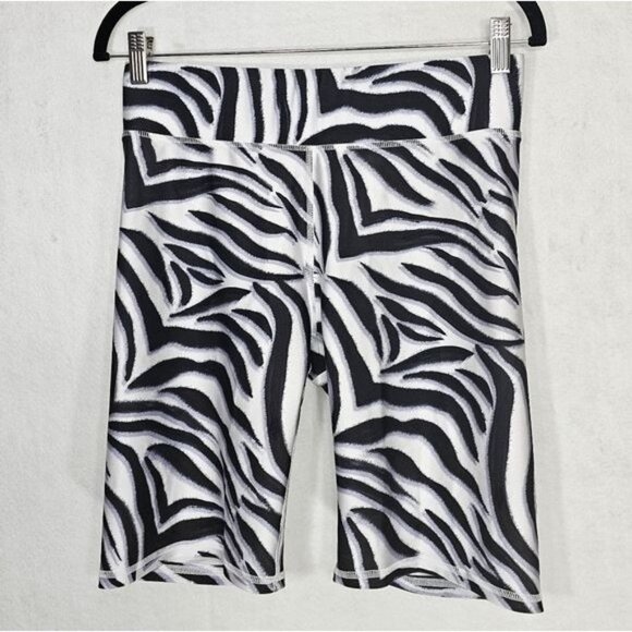 Terez | Shorts | Terez Zebra Print Compression Bike Shorts Large | Poshmark